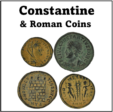 Constantine & Roman Coins – Biblicalmites